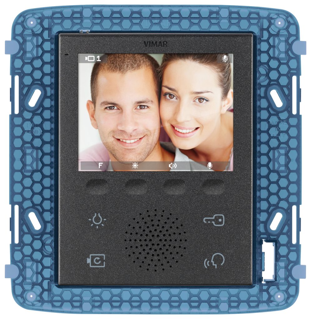 3,5 in Due Fili video entry unit grey - Simkiss Solutions