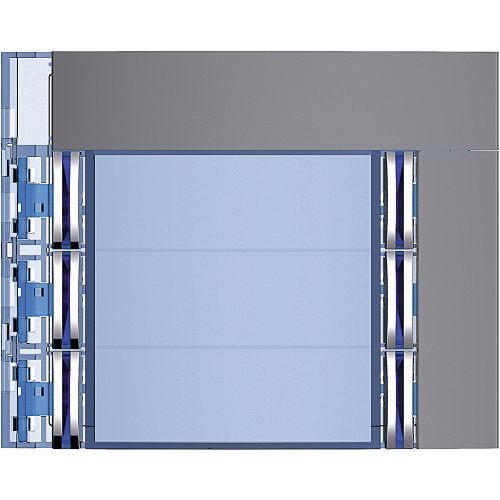 Sfera Modular Entrance Panel 8 Push Button Module Front Cover 6 Push ...